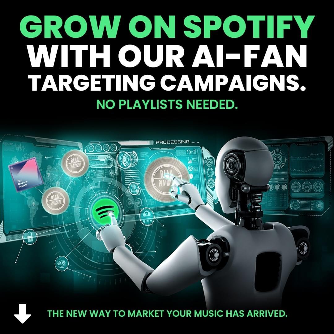 Grow Organically On Spotify With AI